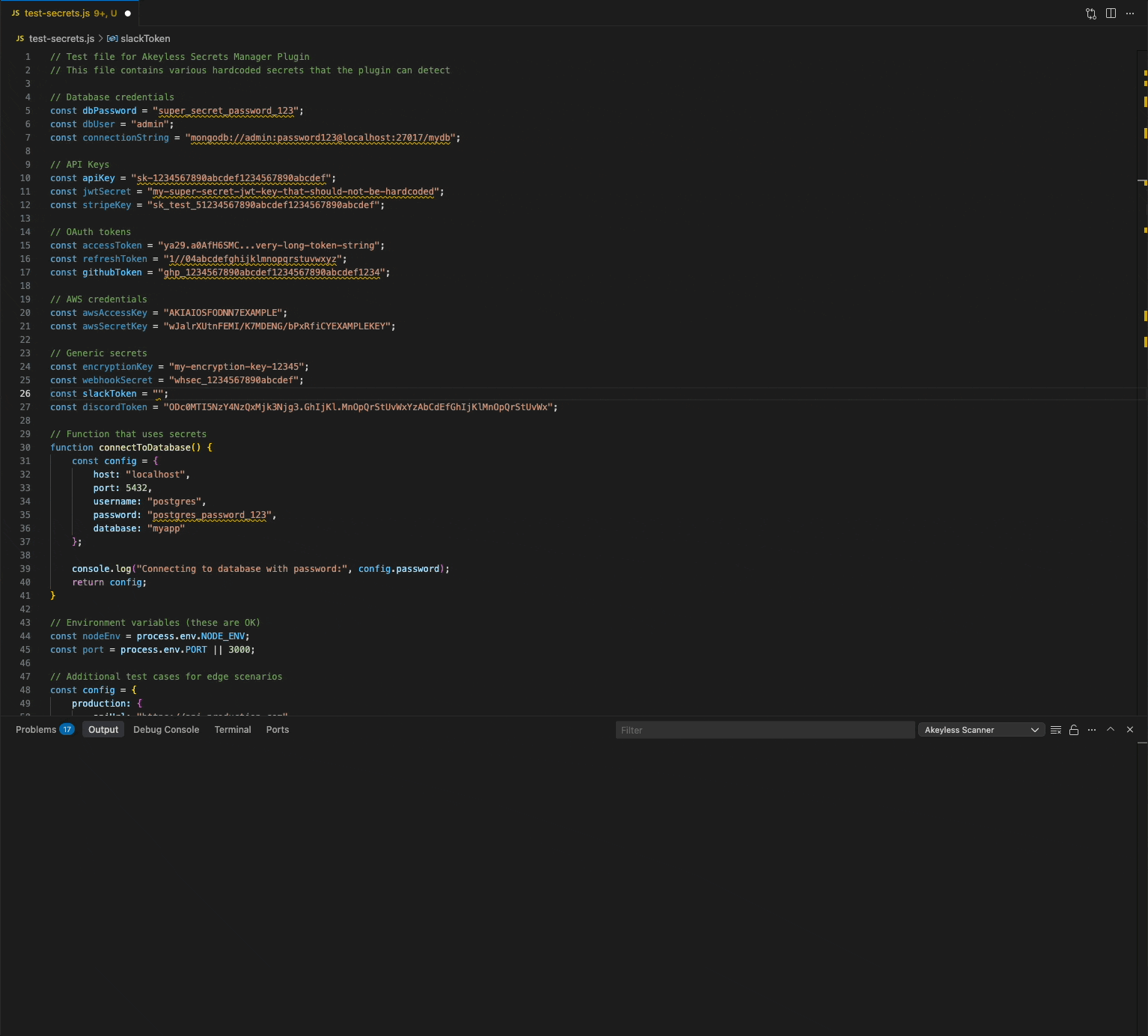 IDE Credential Detection and Security With Akeyless | Akeyless