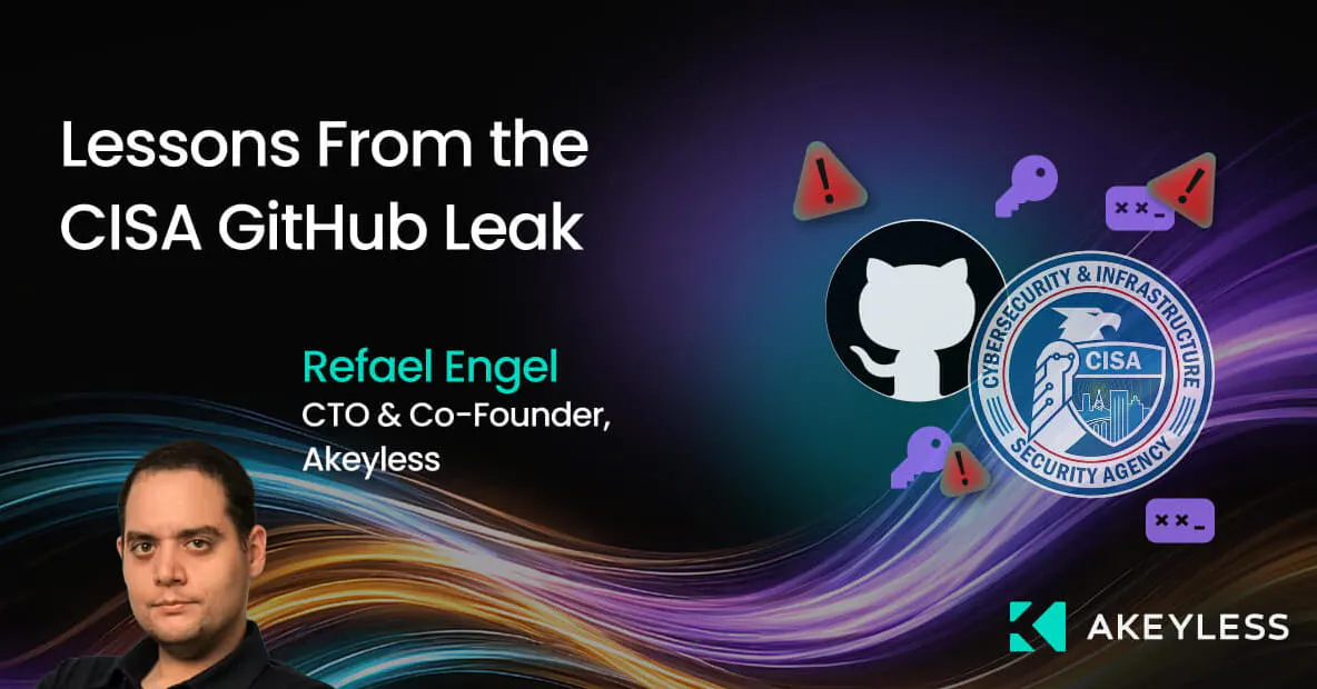 CISA’s GitHub Leak Exposed a Static Secrets Problem | Akeyless